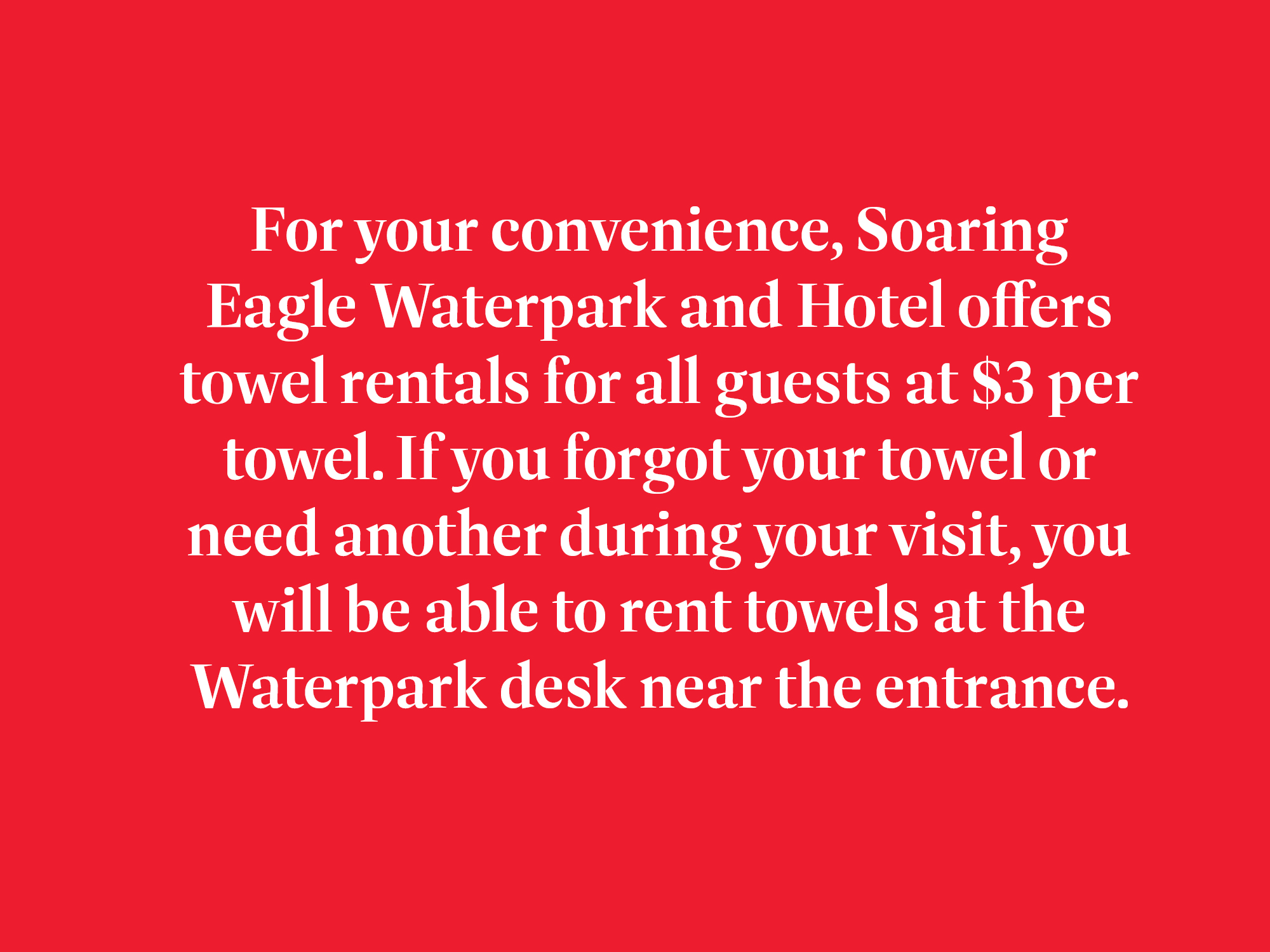 Soaring Eagle Waterpark And Hotel
